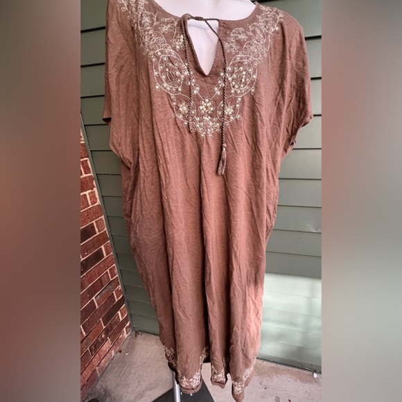 J. Jill | Dresses | Jjill Embroidered 34 Sleeve Dress | Poshmark